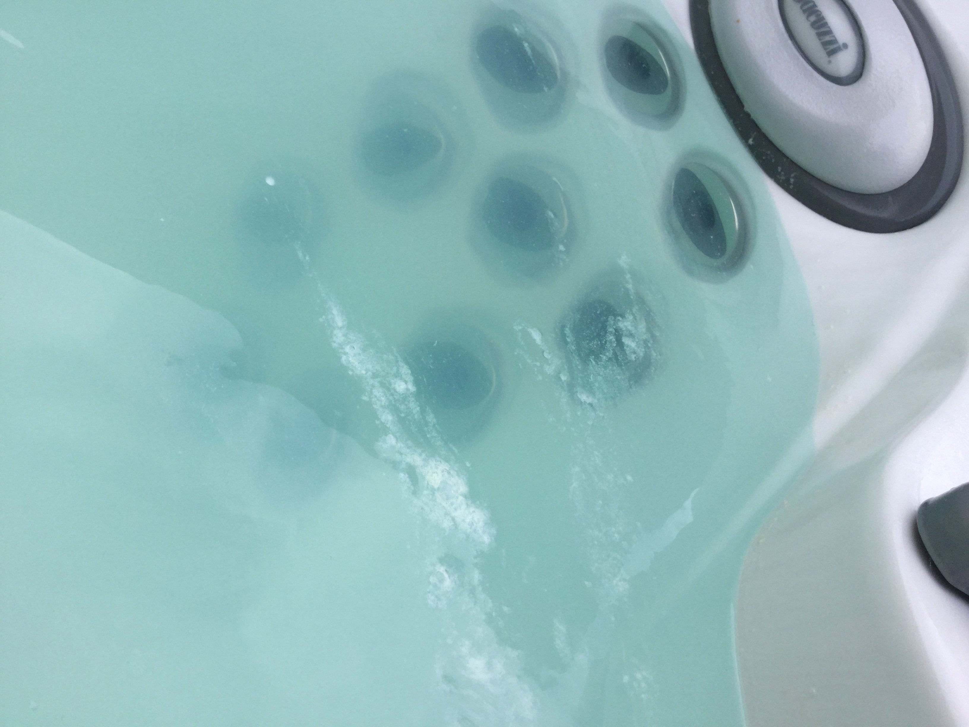 PLEASE HELP-Cream Colored Build Up (Newbie) - Portable Hot Tubs & Spas ...