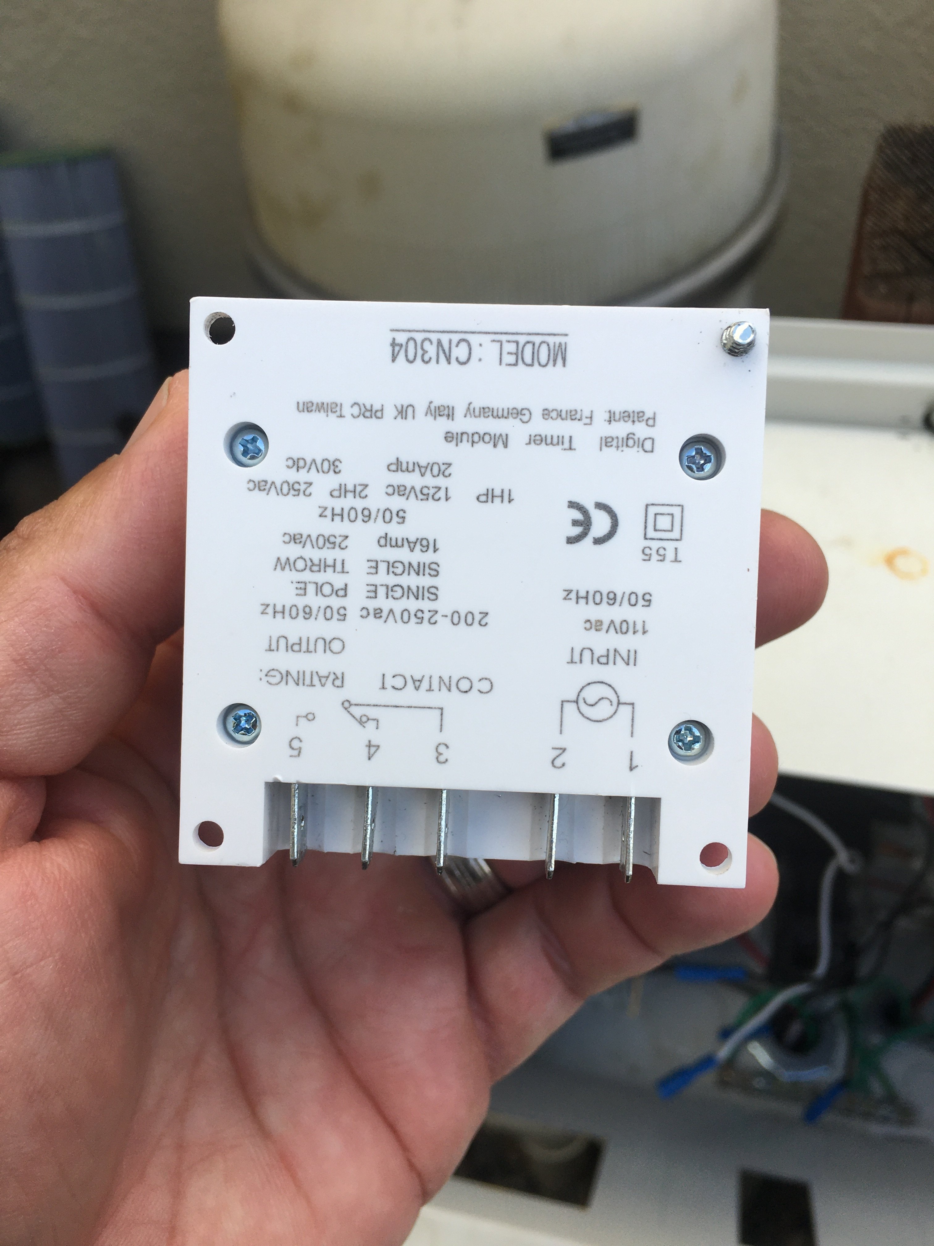 Pump Digital timer install - All Swimming Pools Types - Pool and Spa Forum