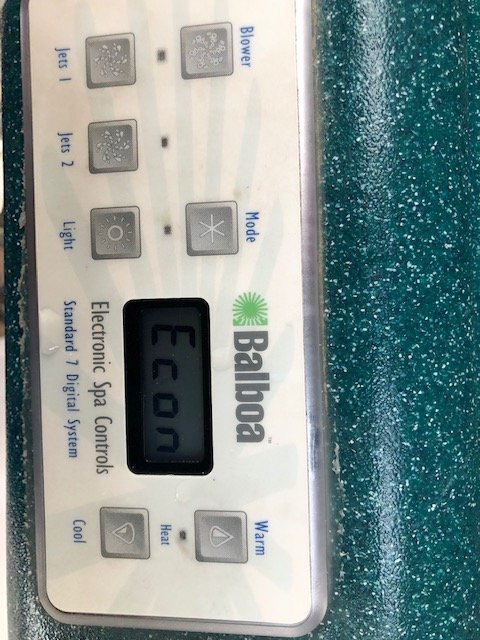 Older Balboa Top Control Panel - Portable Hot Tubs & Spas - Pool and ...