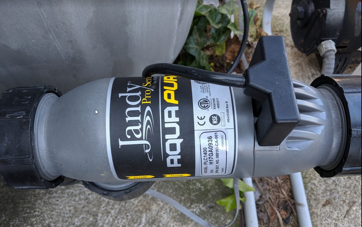 AquaPure Stuck saying cell reversing - All Swimming Pools Types - Pool ...