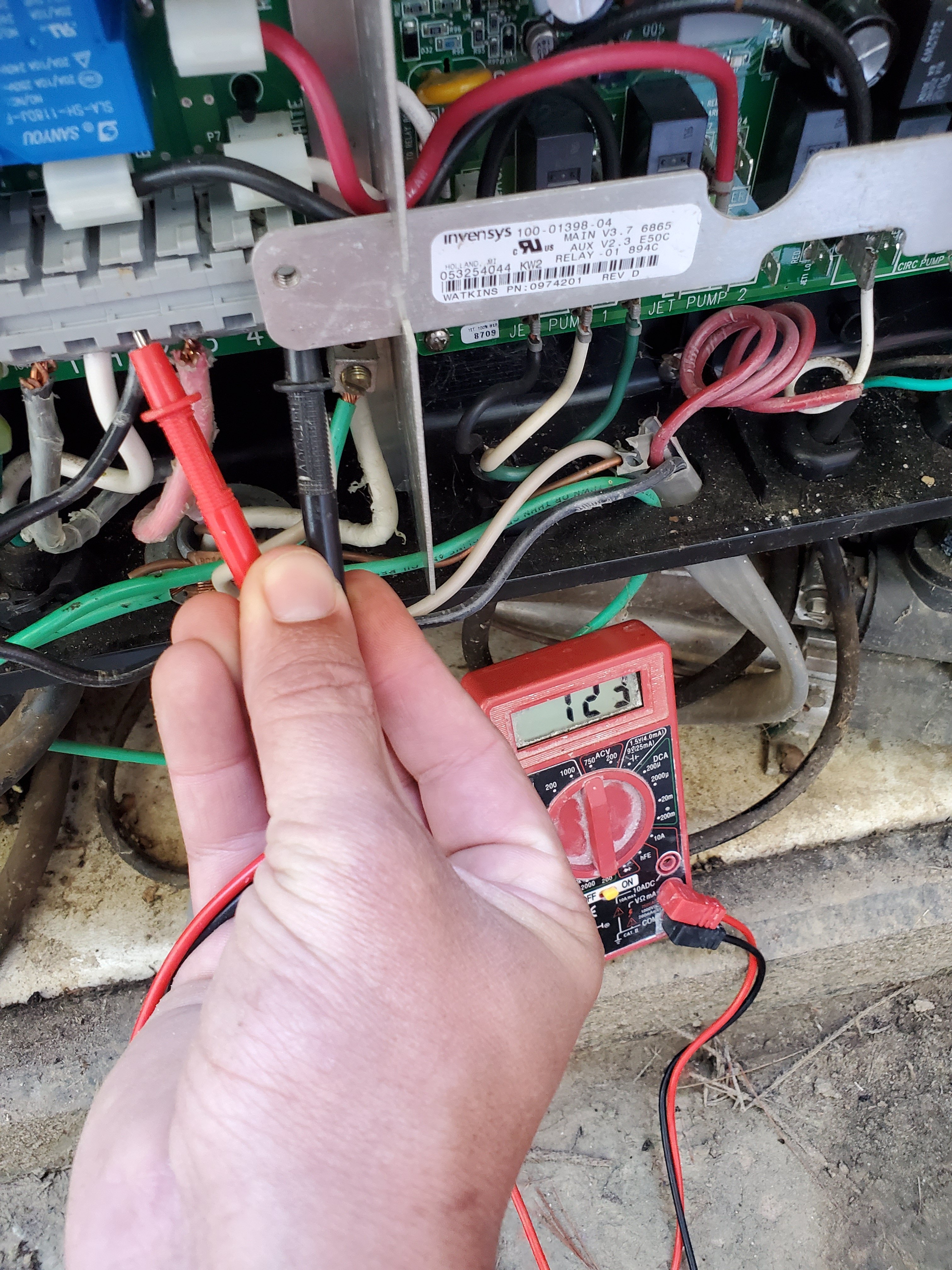 Hot Springs Prodigy H - Flashing Red Light Control Panel - Page 2 ...