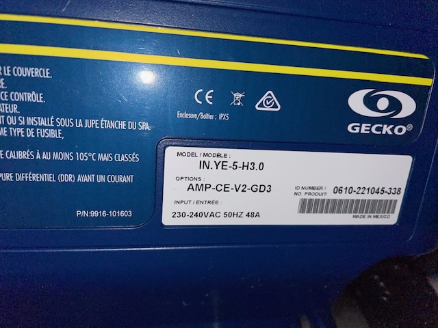 programming new gecko in.ye5 jacuzzi - Portable Hot Tubs & Spas - Pool ...