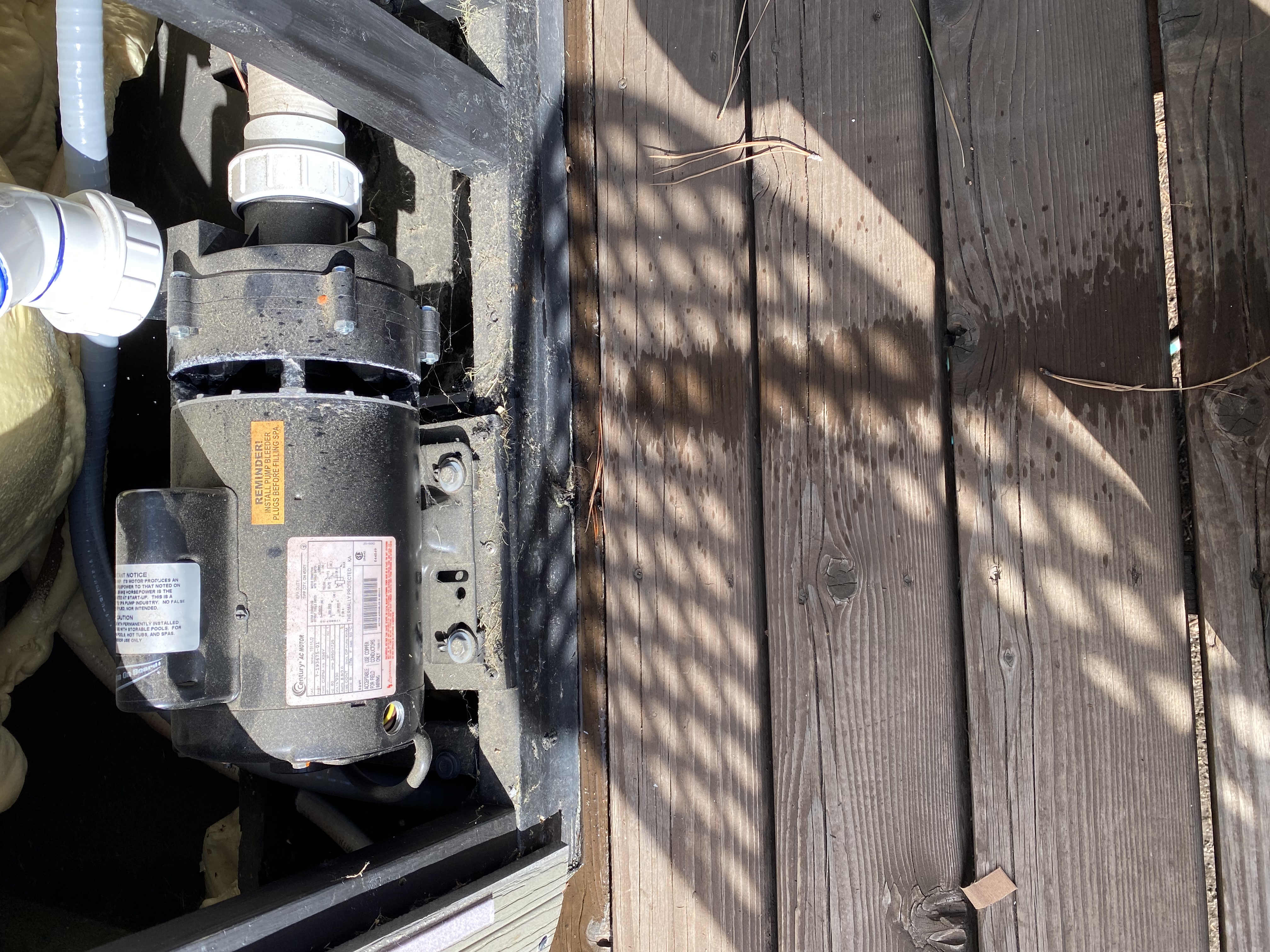 Hot tub motor is leaking - Portable Hot Tubs & Spas - Pool and Spa Forum