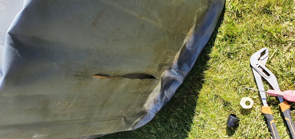 Hawaii hydrojet pro air leak behind the jet nozzle - Inflatable Hot ...