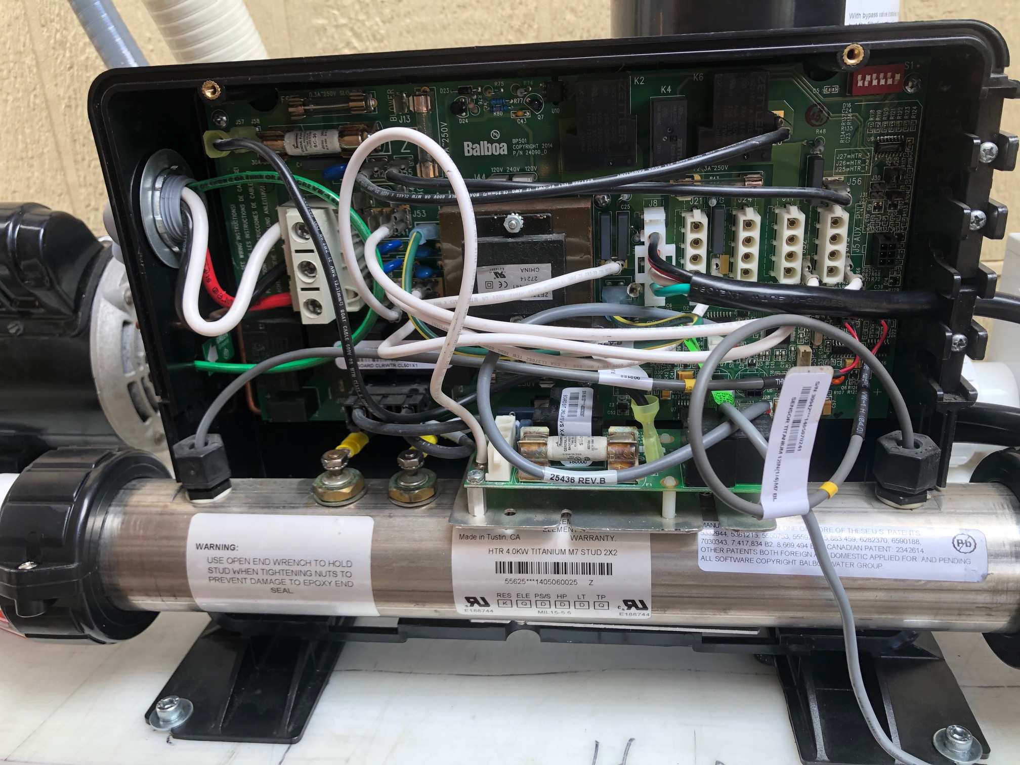 Troubleshooting "New" BP501 Controller - Portable Hot Tubs & Spas - Pool and Spa Forum