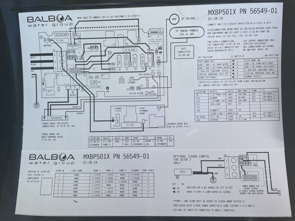 Balboa M7 Not Heating unless High Jet Setting On - Portable Hot Tubs ...