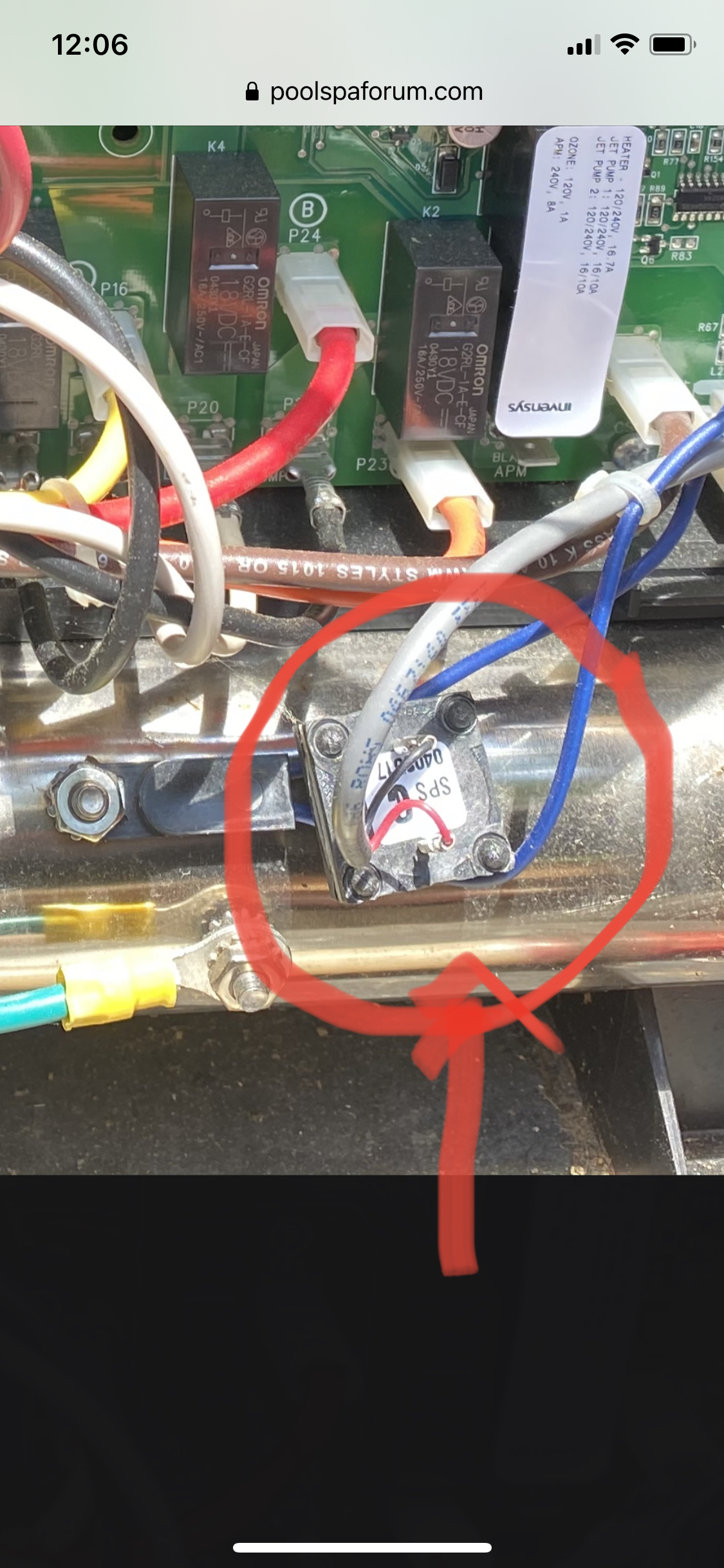 Dashes on my caldera palatino hot tub display - Portable Hot Tubs ...