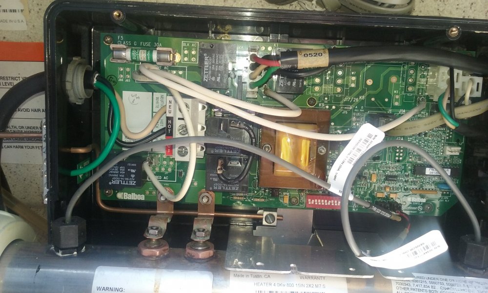 Relays for Balboa circuit board p/n 55340 that control the low speed ...