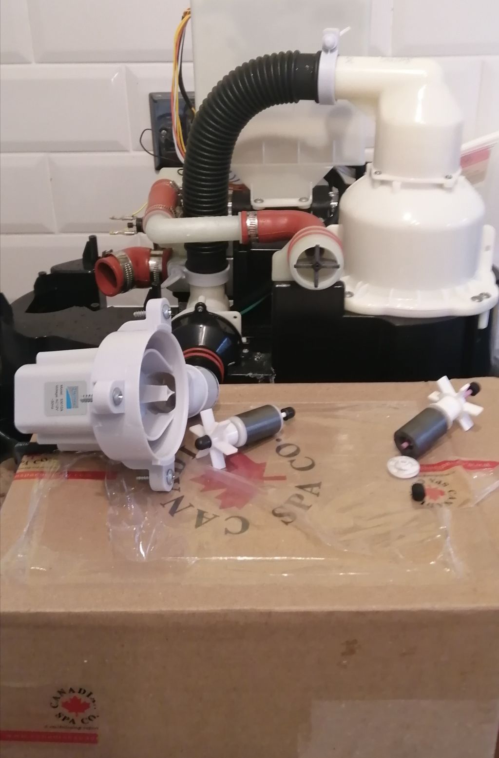 Canadian Spa Company Swift Current V2 Impeller repair - Portable Hot Tubs & Spas - Pool and Spa ...