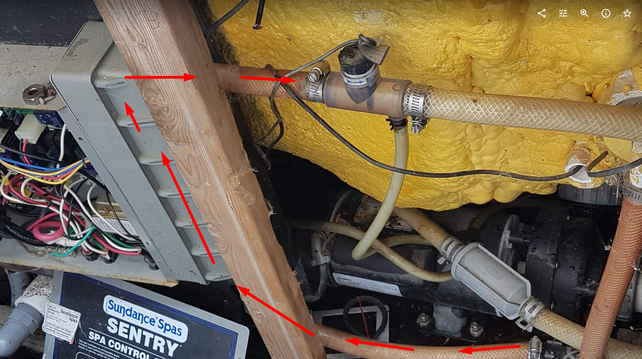 FLO error on SunDance 850 - looks like flow is too weak to move the ...