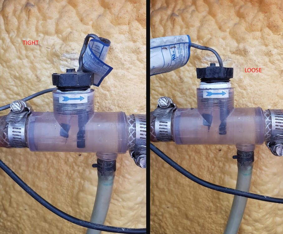 FLO error on SunDance 850 - looks like flow is too weak to move the ...