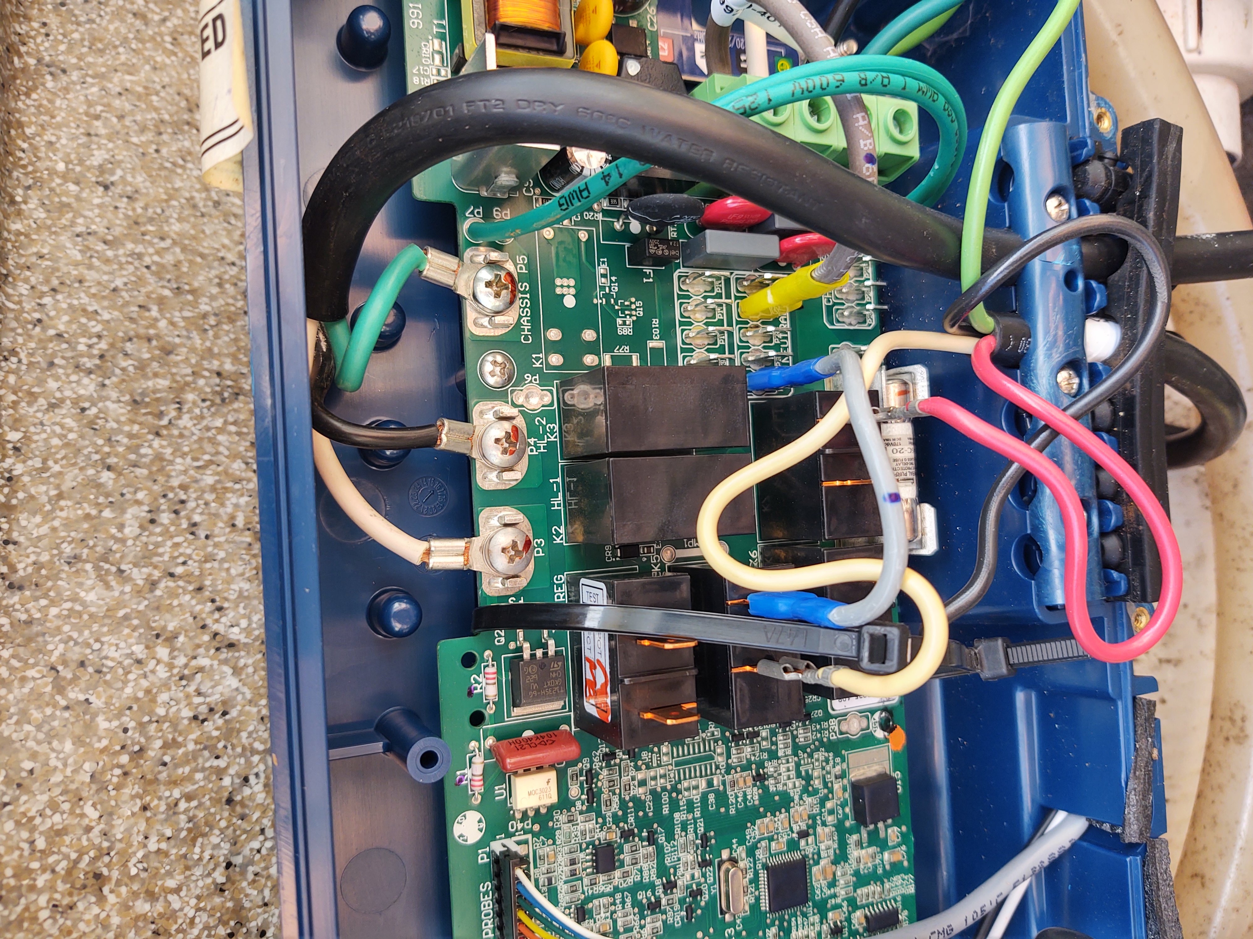 Heat, flo, circuit board? possibly electrical issue? - Portable Hot ...