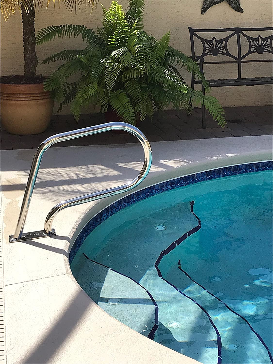 Inground pool railing - All Swimming Pools Types - Pool and Spa Forum