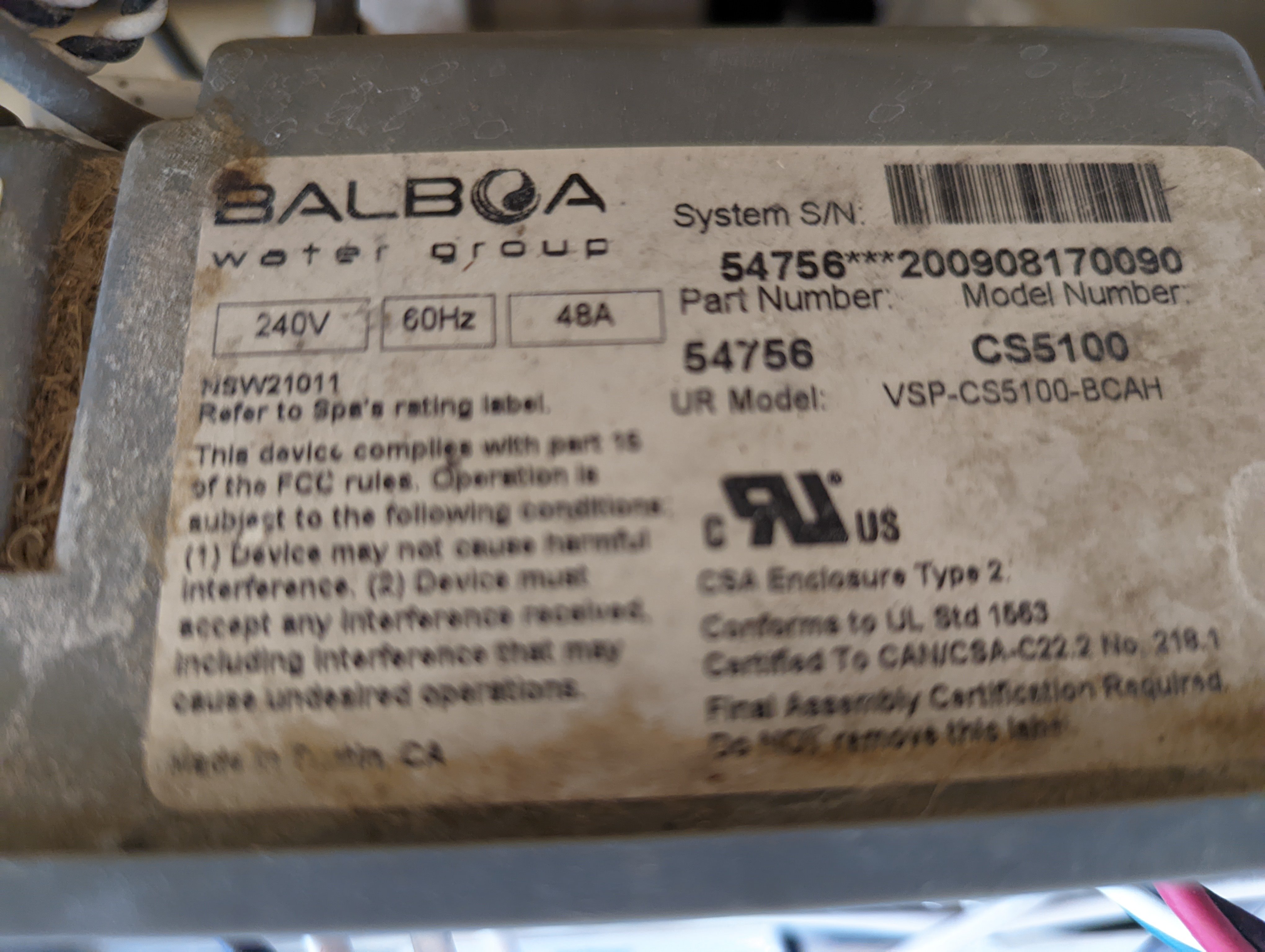 Cal Spa not heating, consistently. - Portable Hot Tubs & Spas - Pool ...