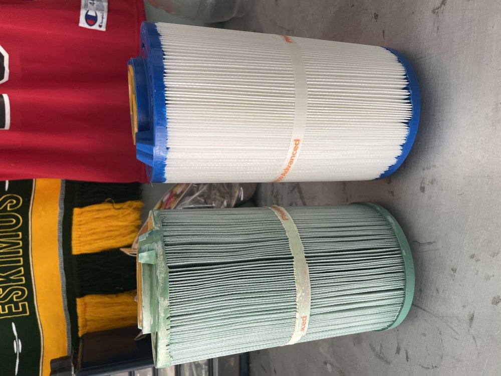 Blue granules in filter - Hot Tub Water Chemistry - Pool and Spa Forum