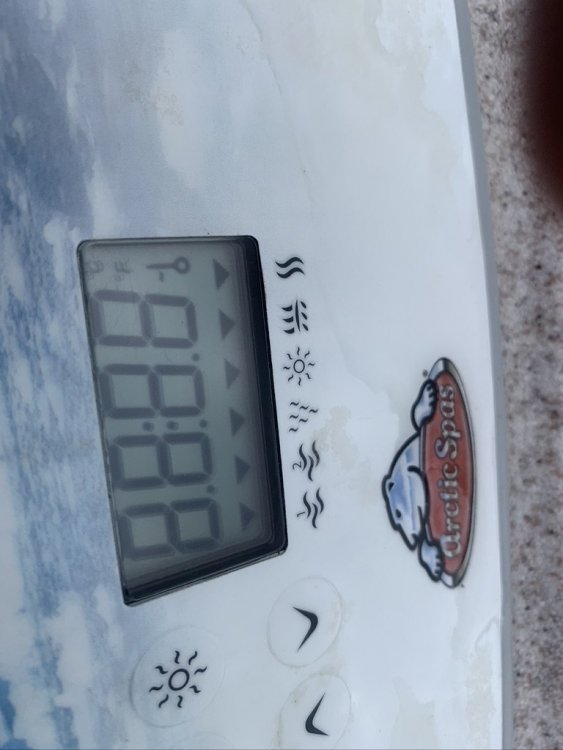 Arctic Spa topside control panel - Portable Hot Tubs & Spas - Pool and ...