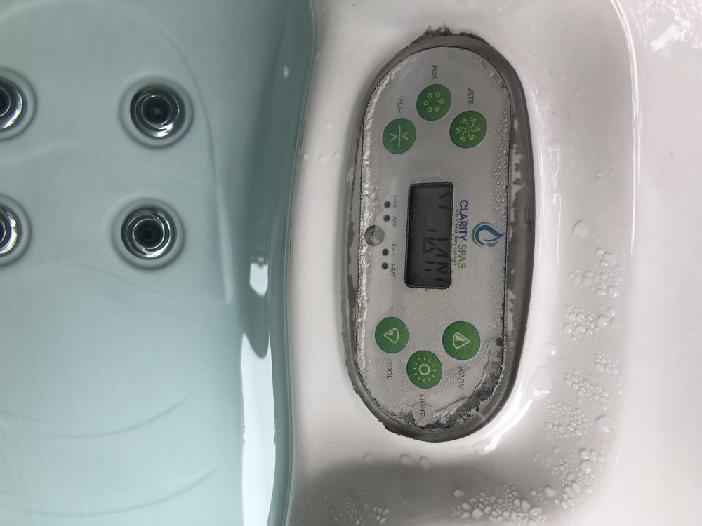 master spas clarity balance controls/mode gets stuck unless i power ...