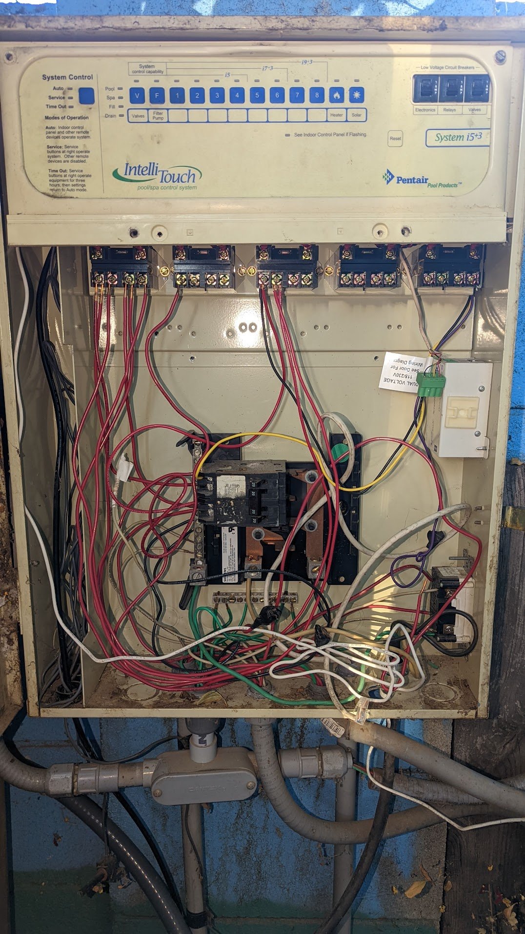 Pentair IntelliTouch i5 - now with something fried - All Swimming Pools ...