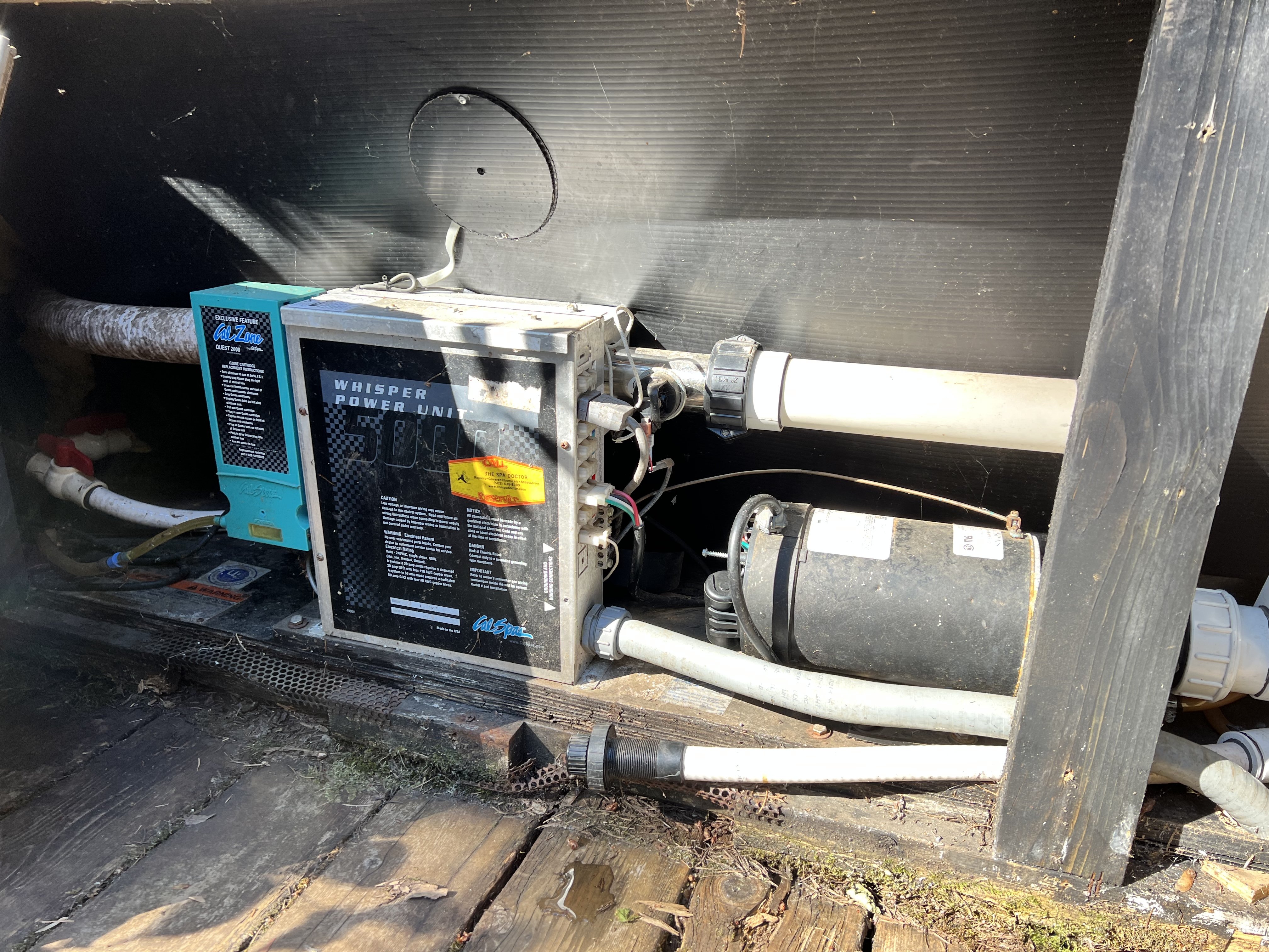 CalSpa motor problem - Portable Hot Tubs & Spas - Pool and Spa Forum