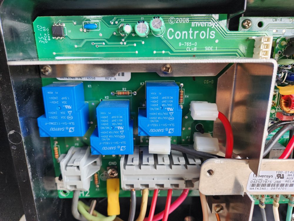 Caldera Topside/Main Board high temp errors - Portable Hot Tubs & Spas ...