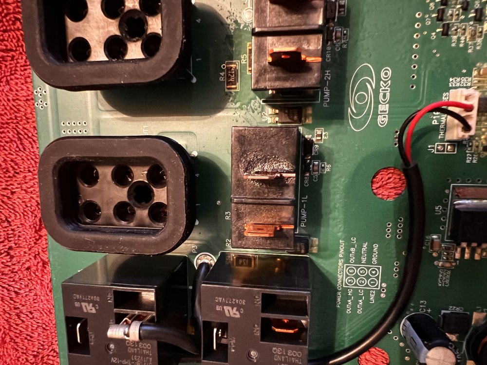 Gecko in.xe relay replacement? - Portable Hot Tubs & Spas - Pool and ...