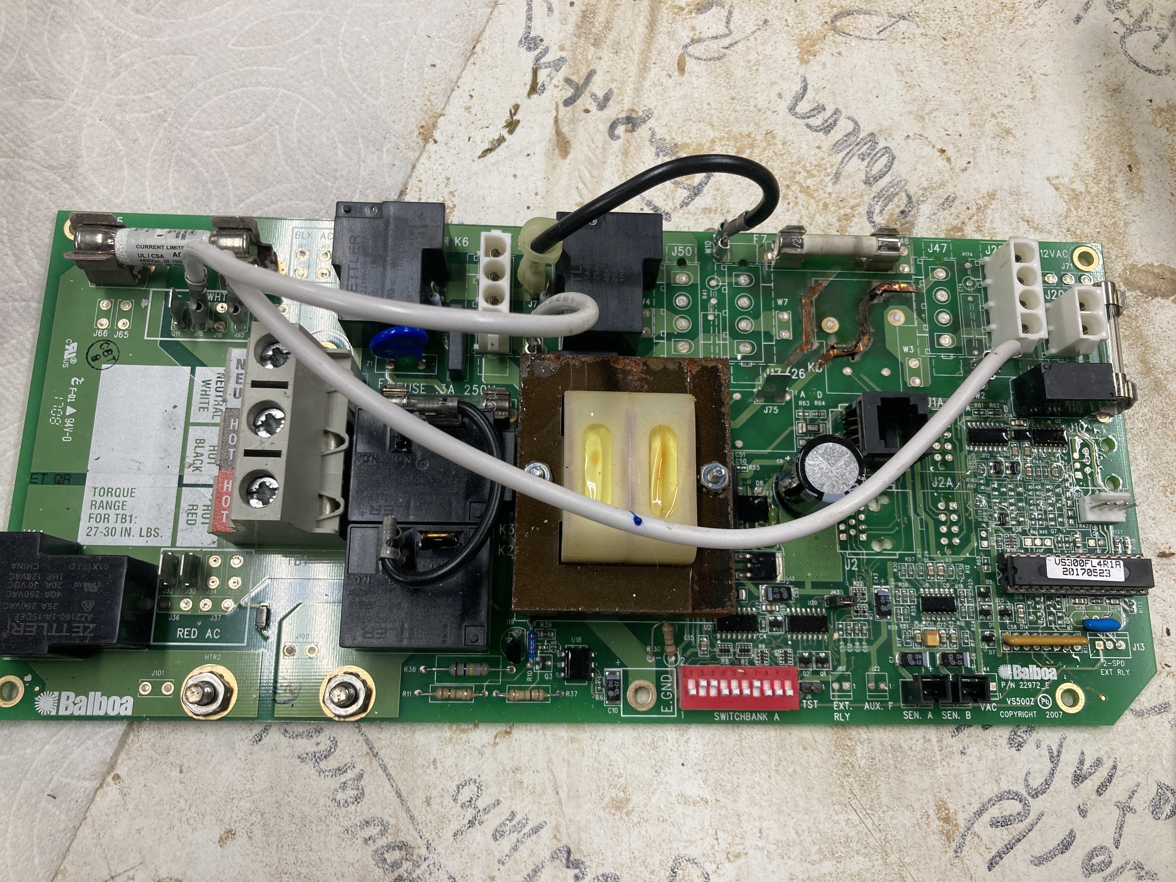 Balboa vs500z control pack configuration - Portable Hot Tubs & Spas - Pool and Spa Forum