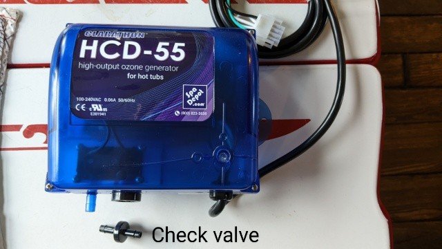 Tie Ozonator line into bleeder tube? - Portable Hot Tubs & Spas - Pool ...