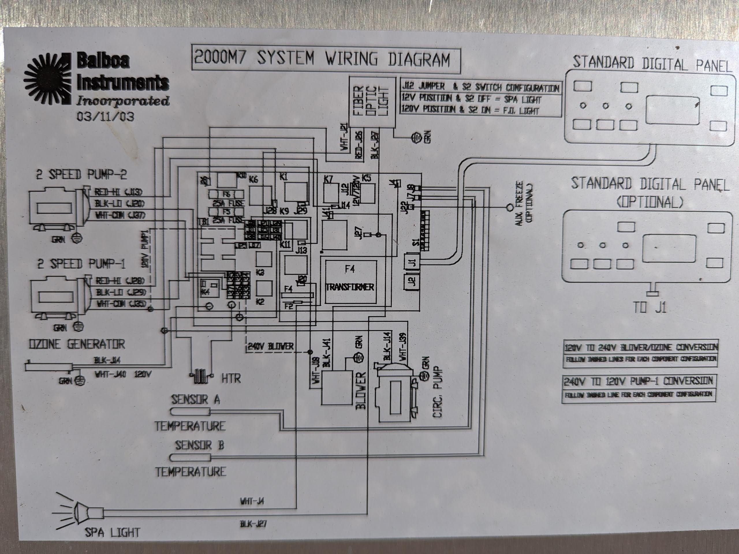 Balboa 2000M7 Heater Questions/Issues - Portable Hot Tubs & Spas - Pool and Spa Forum