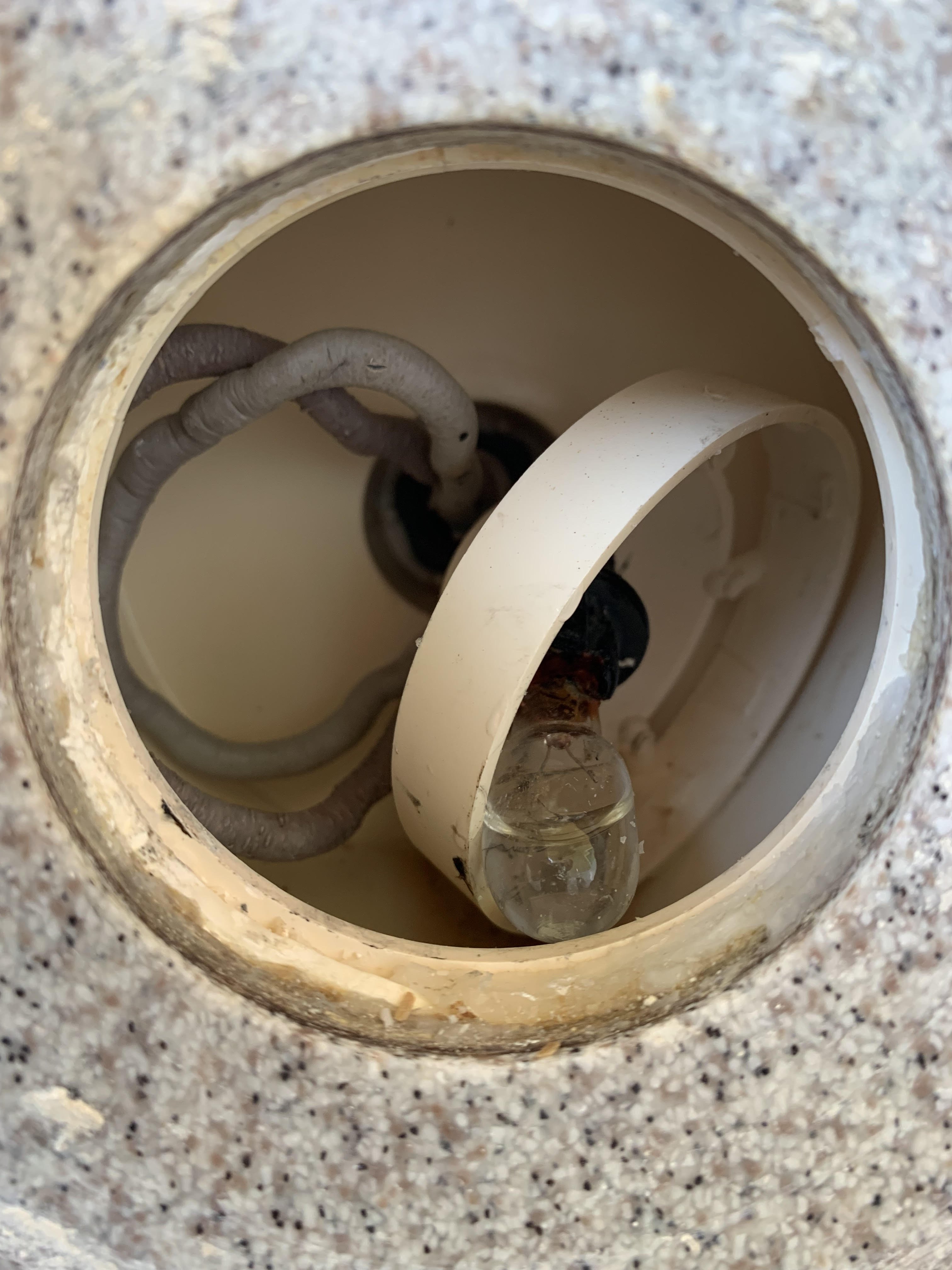 how to permanently seal up light lens hole - Beachcomber - Portable Hot ...