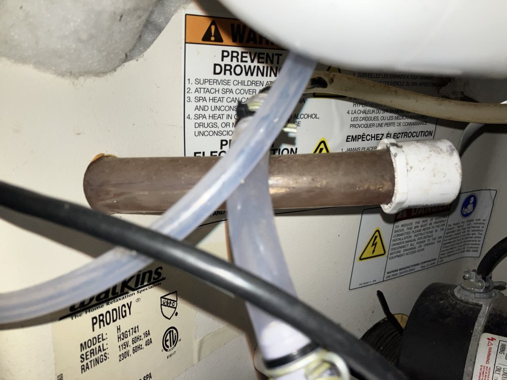 Help identifying plumbing part on hot springs prodigy - Portable Hot ...