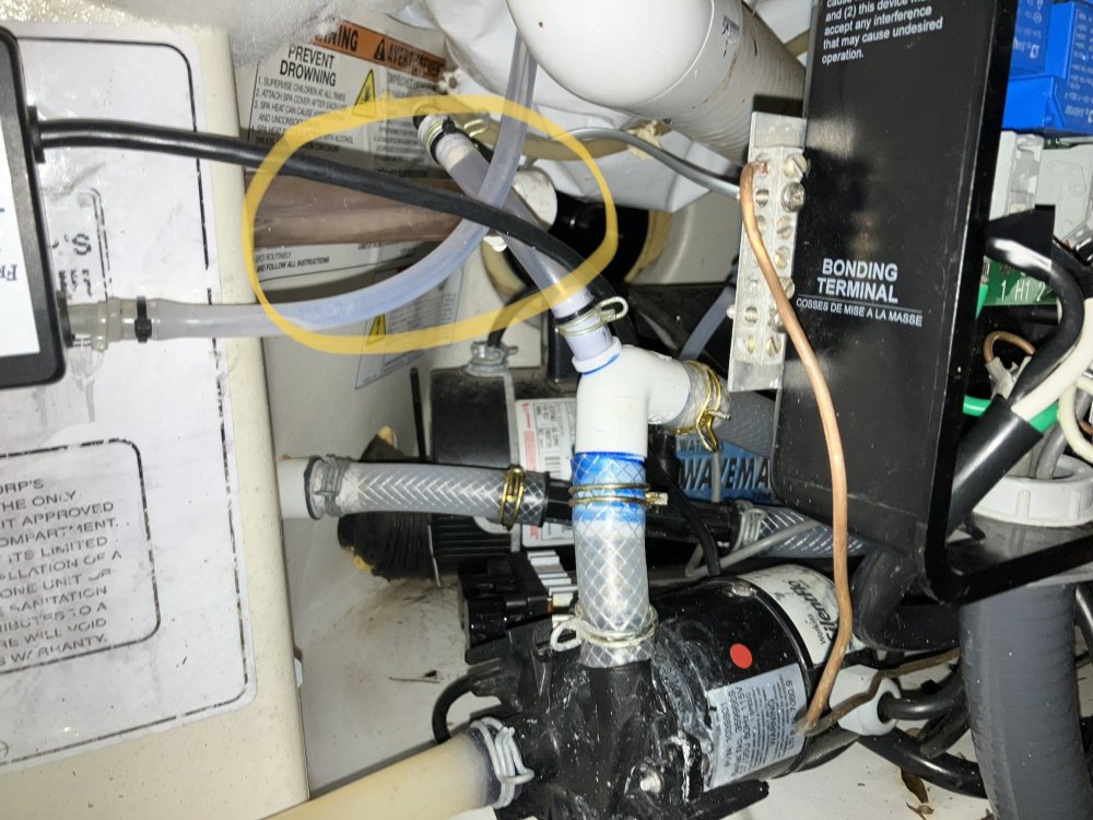 Help identifying plumbing part on hot springs prodigy - Portable Hot ...