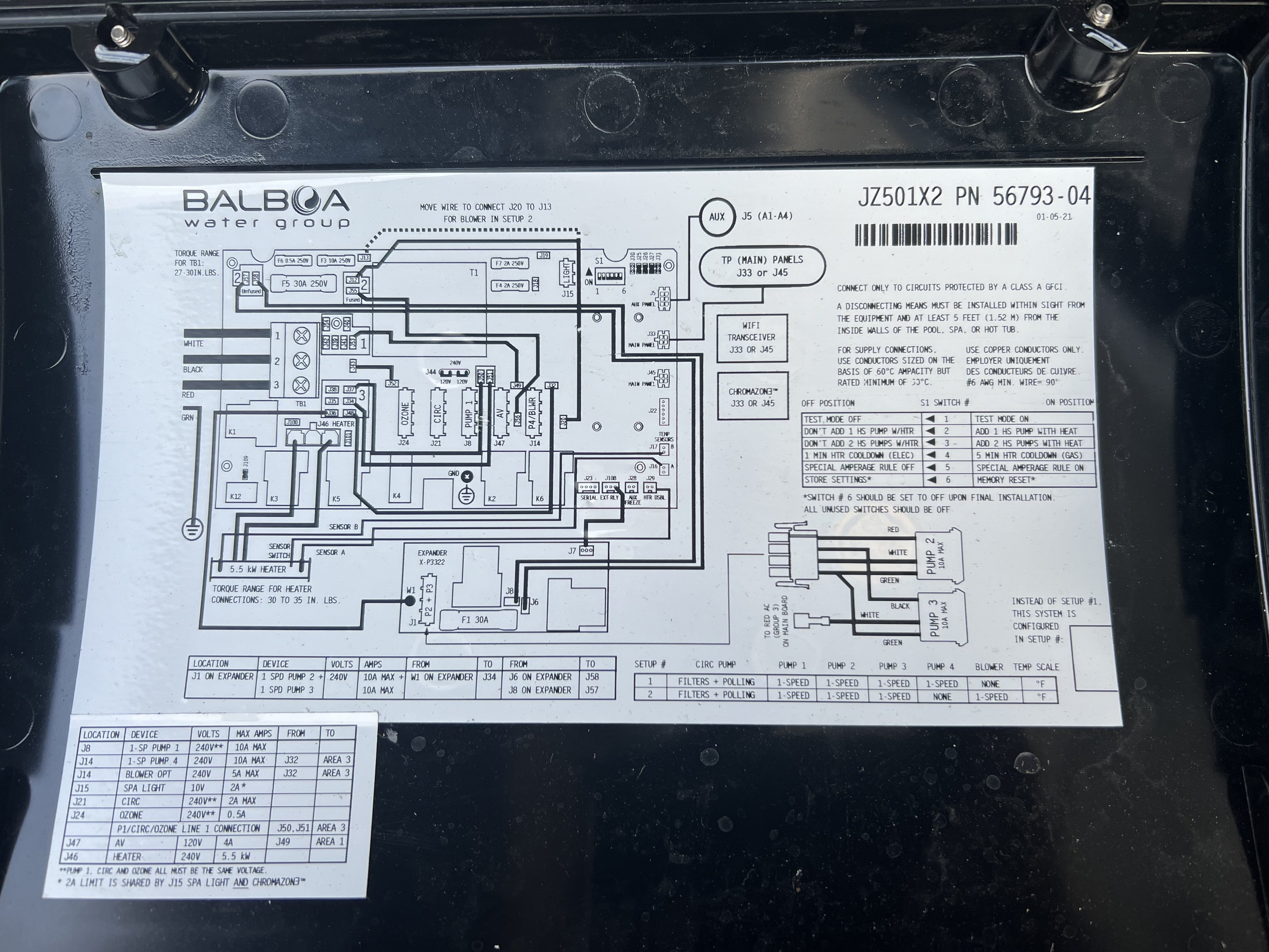 Balboa Spa Pack Issue - Portable Hot Tubs & Spas - Pool and Spa Forum