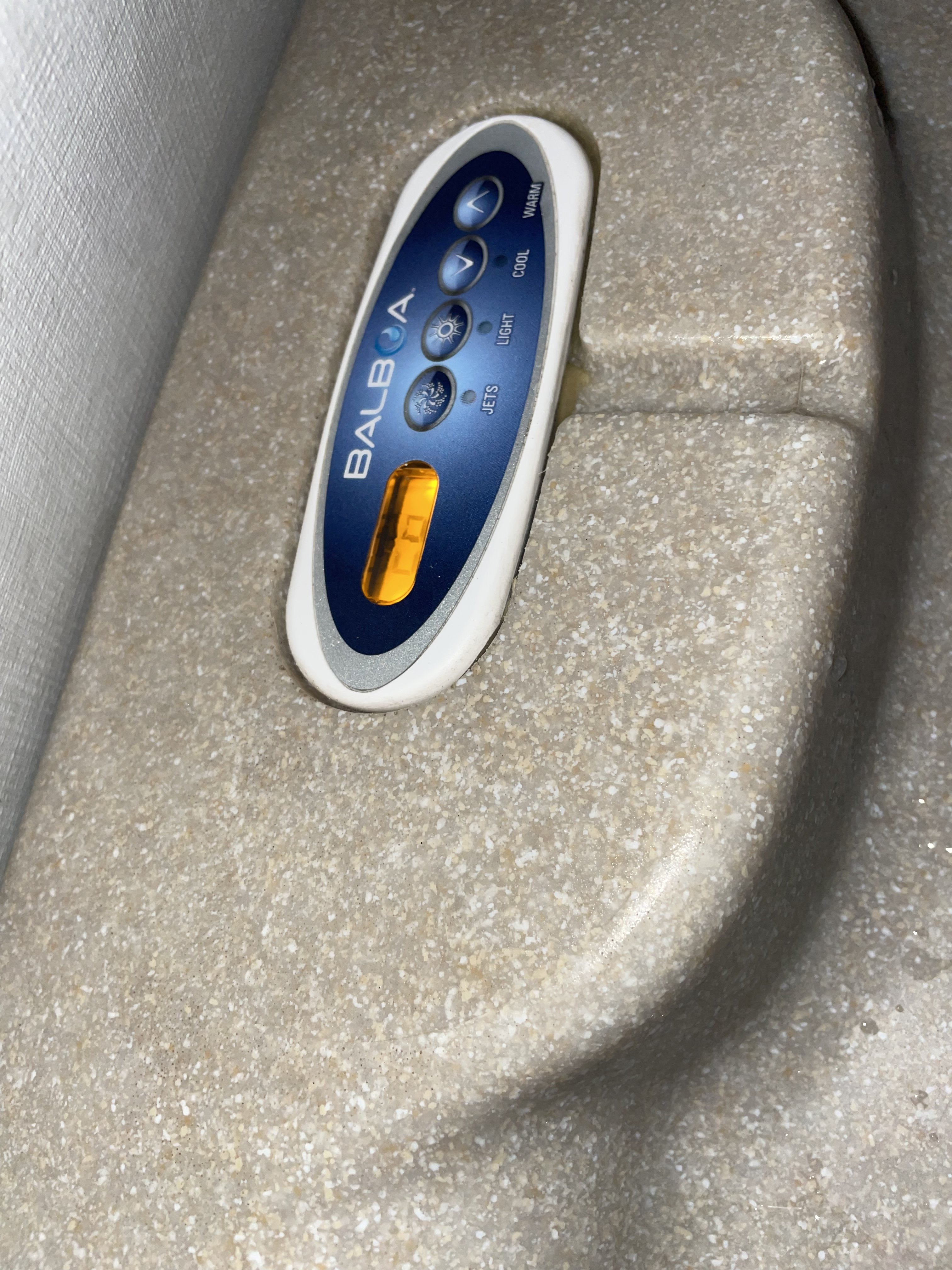 Flashing temperature on Balboa display - Portable Hot Tubs & Spas ...