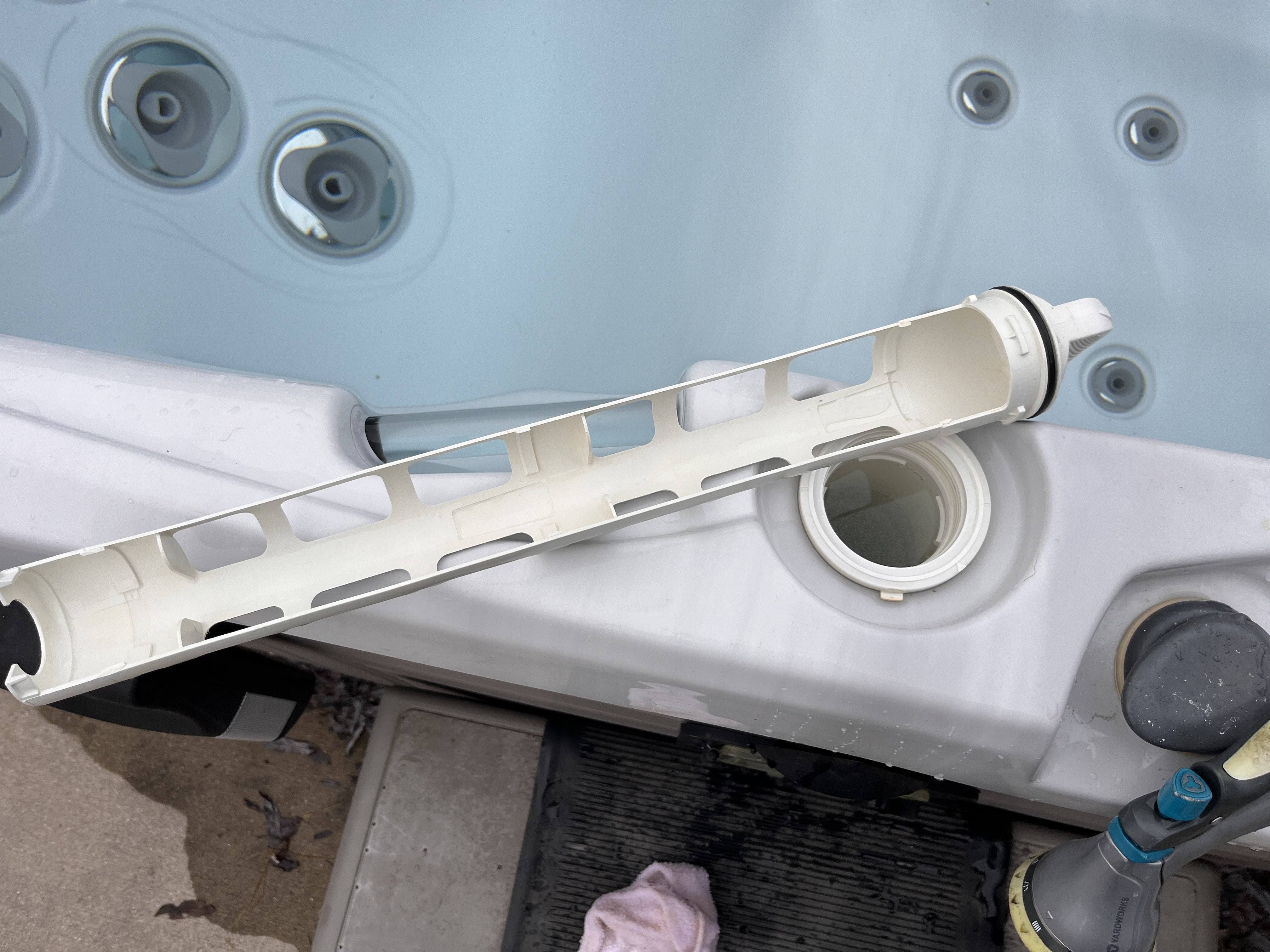 Caldera Geneva Utopia "Ready" light steady, "Power" light flashing ...