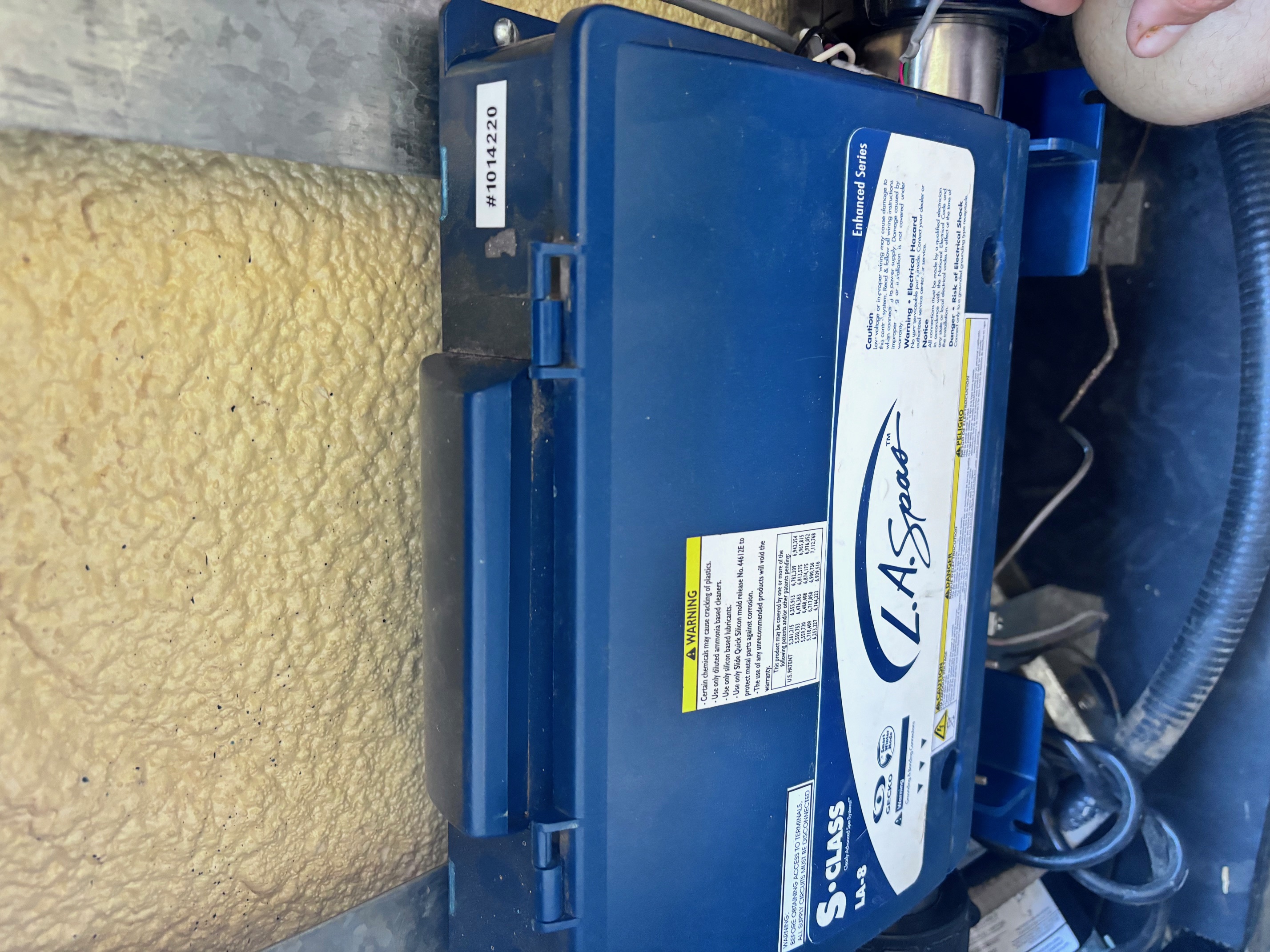 Water Temp not reading accurate; LA Spa S-Class Gecko - Portable Hot ...