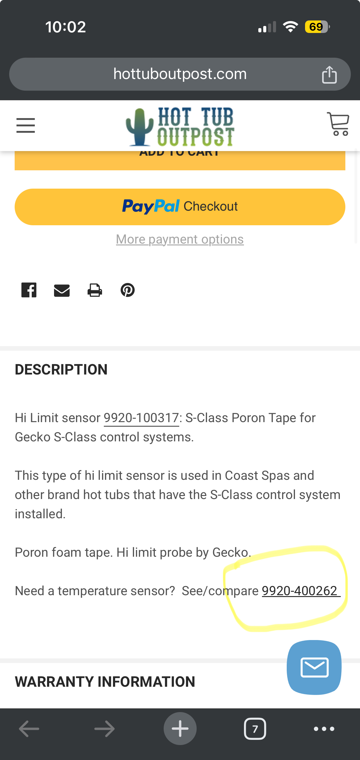 Water Temp not reading accurate; LA Spa S-Class Gecko - Portable Hot ...