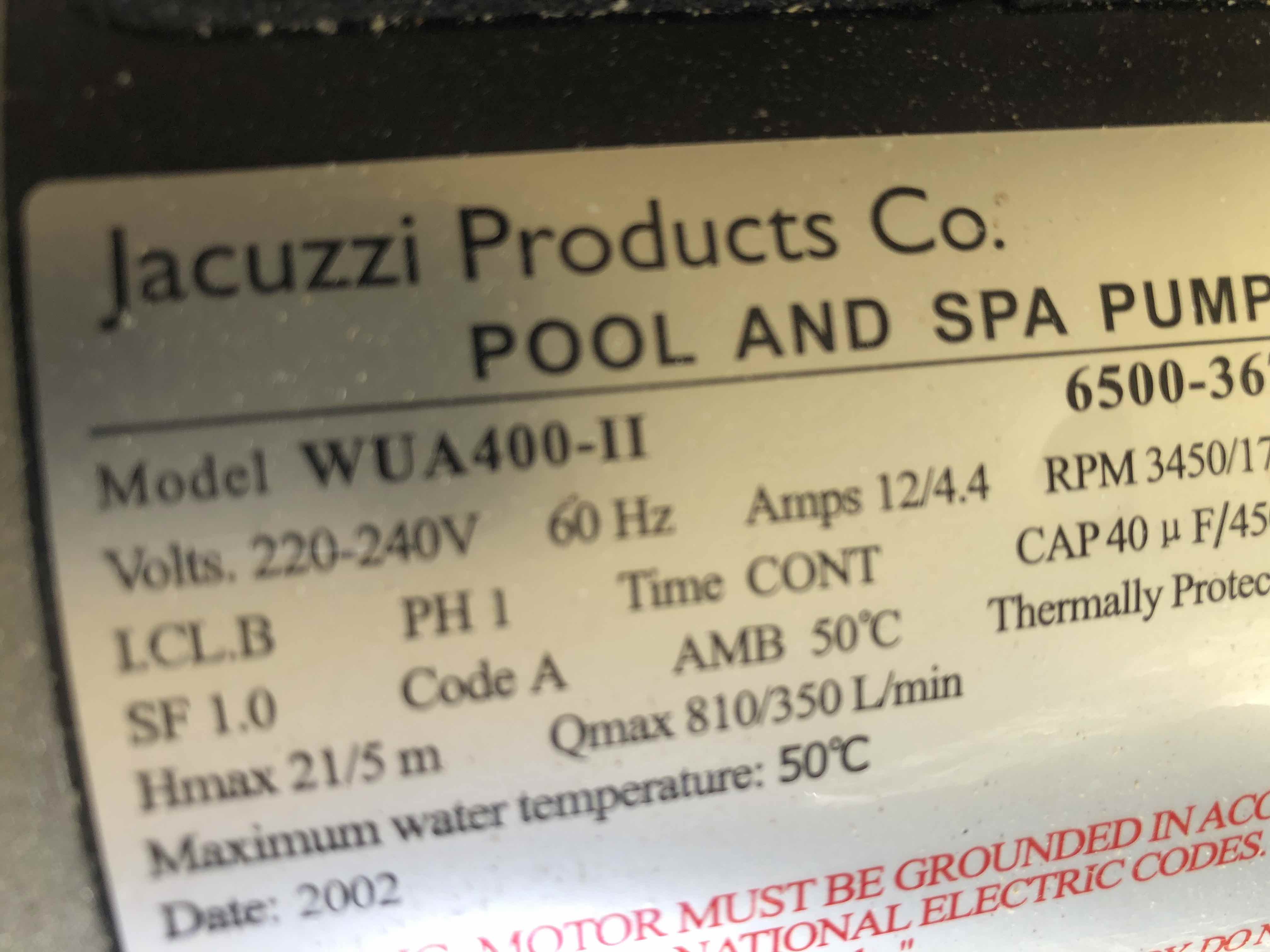 Jacuzzi J-245 Hot Tub - 2020 Year FL1 Low Flow Error And Can Not Find ...