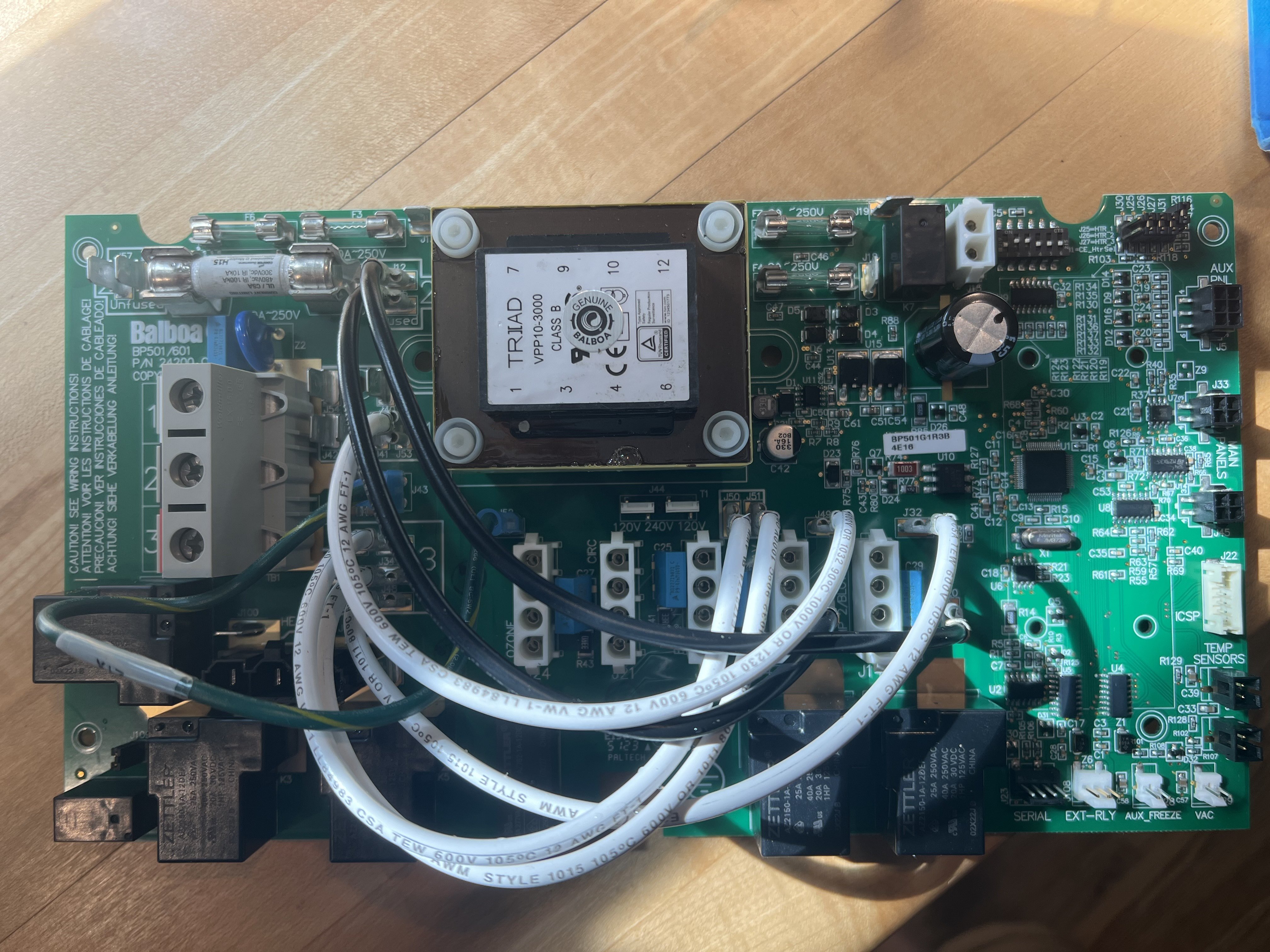 New Balboa Control Board, Topside Not Working - Portable Hot Tubs ...