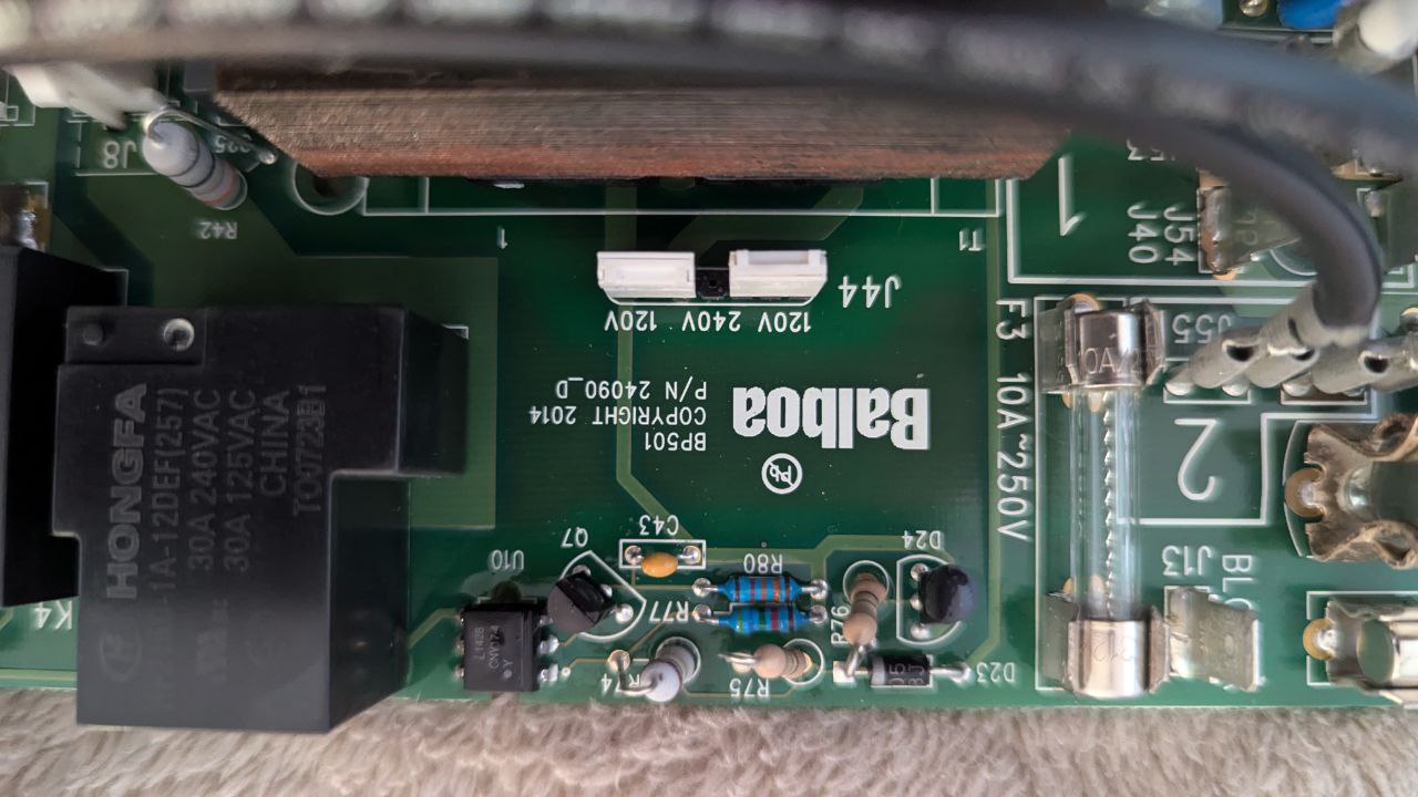 Balboa BP501 control board - Portable Hot Tubs & Spas - Pool and Spa Forum