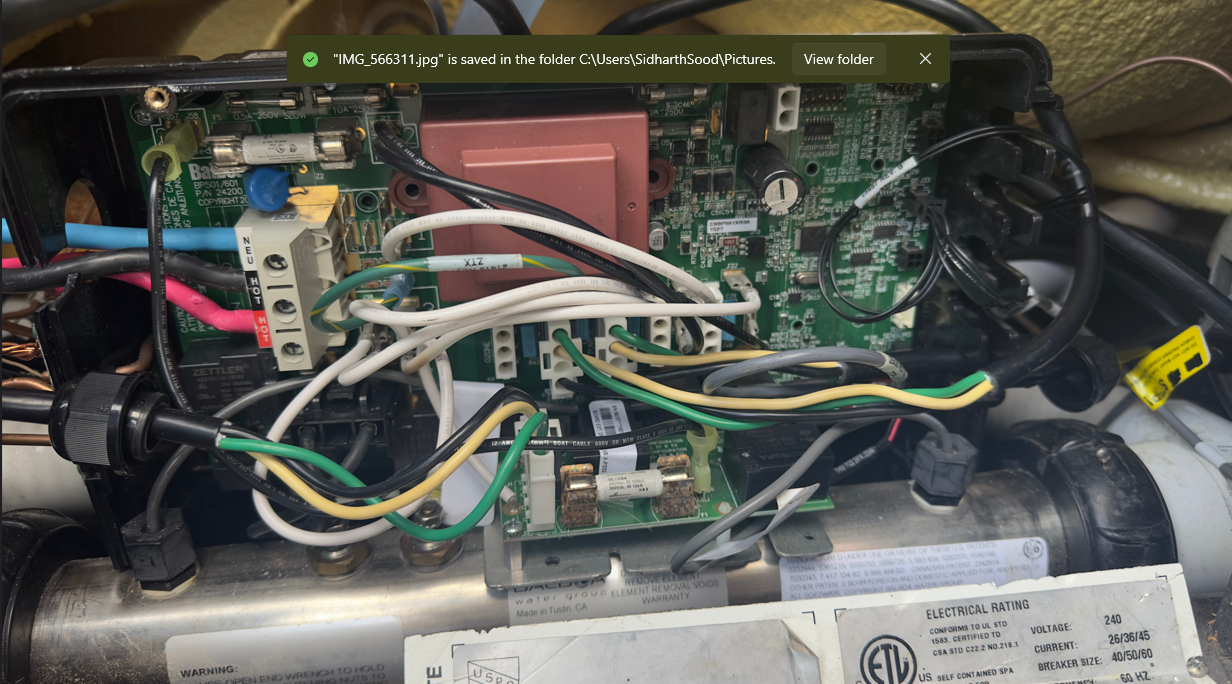 Help with settings of Balboa BP501 spa pack with Jacuzzi J345 ...