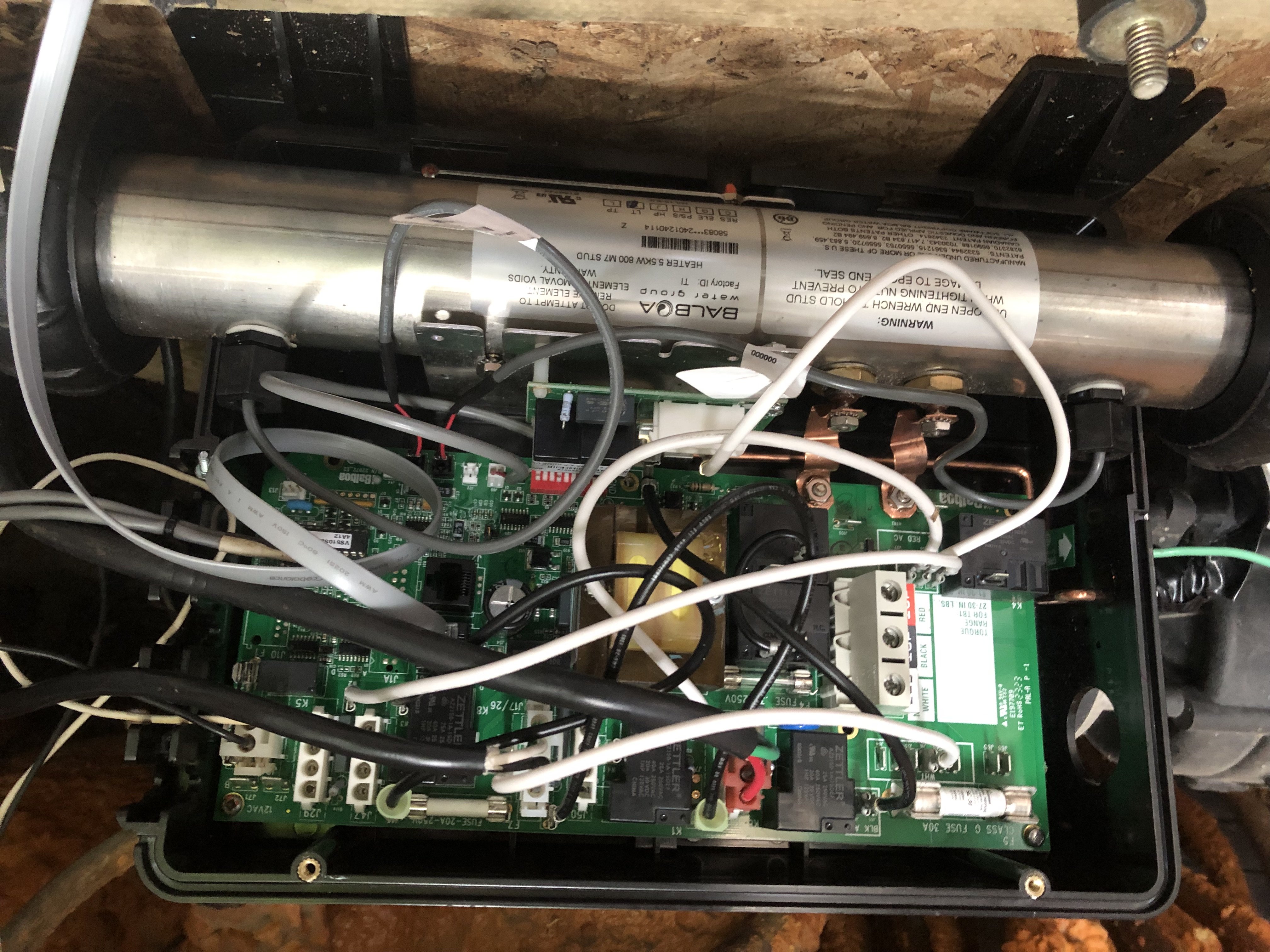 Balboa 510sz circuit board connection incorrect. Need help replacing ...