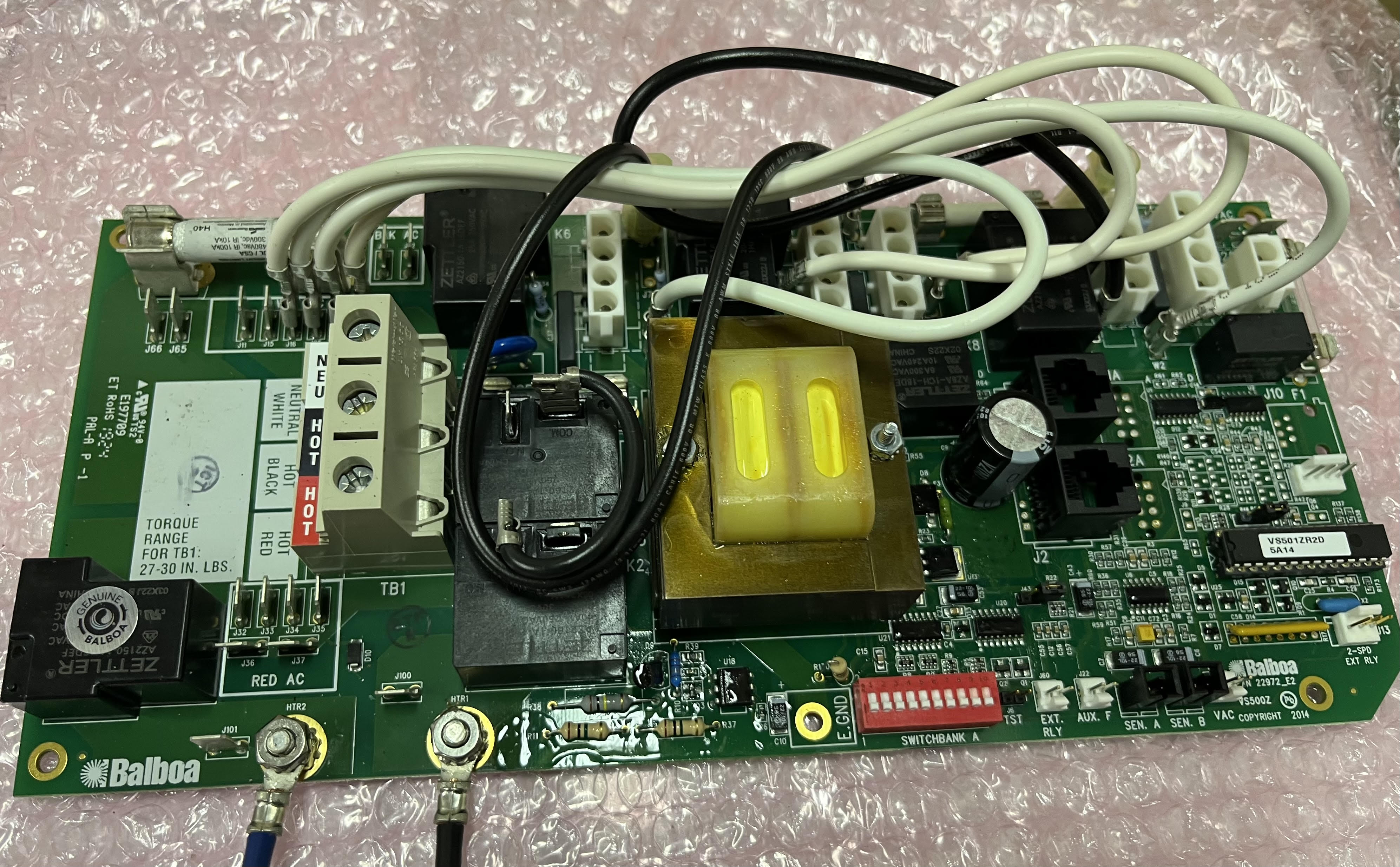Balboa circuit board replacement – correct hot sheet? - Portable Hot ...